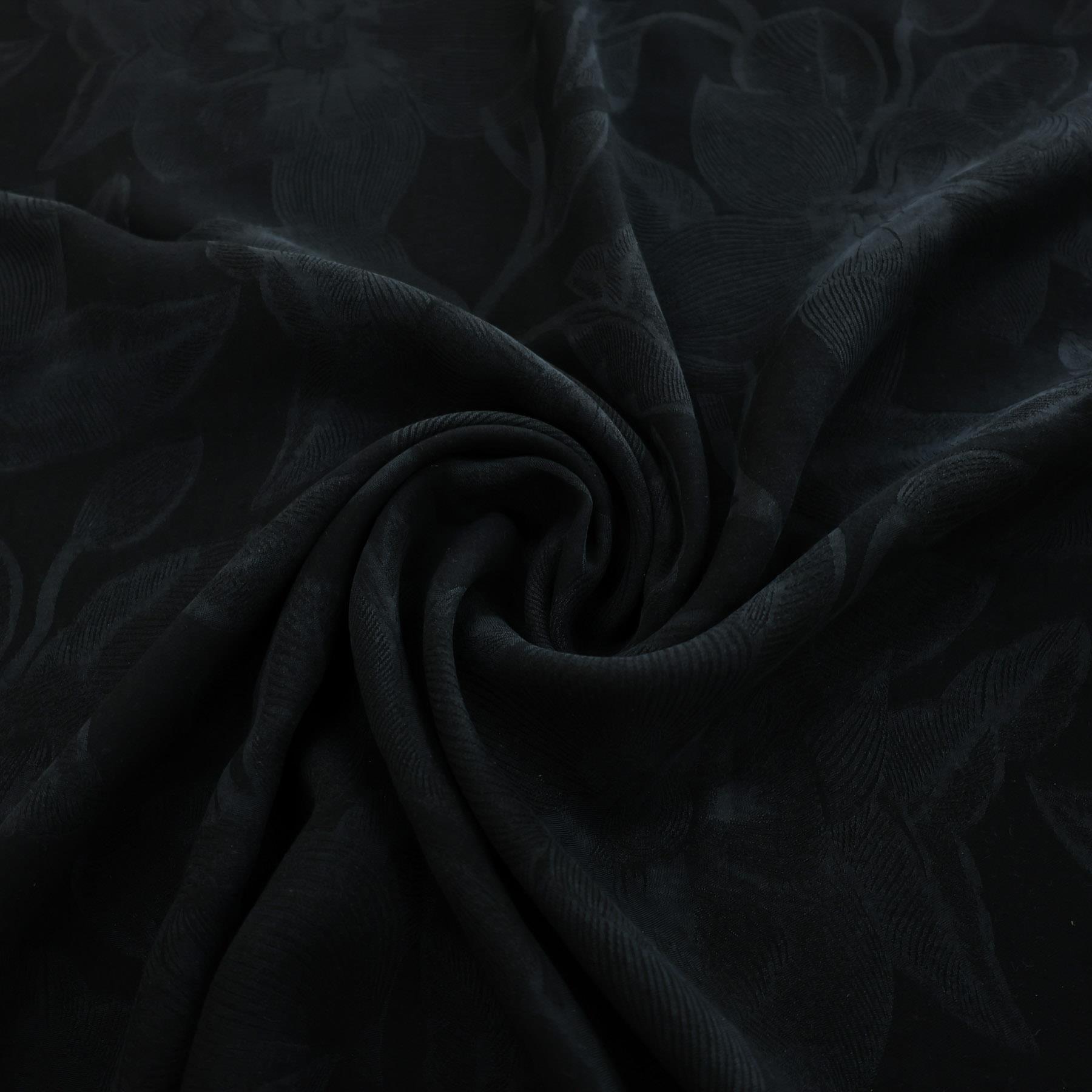 Lyocell Damast Blumen | Stoffladen | Weisbrod Stoffe