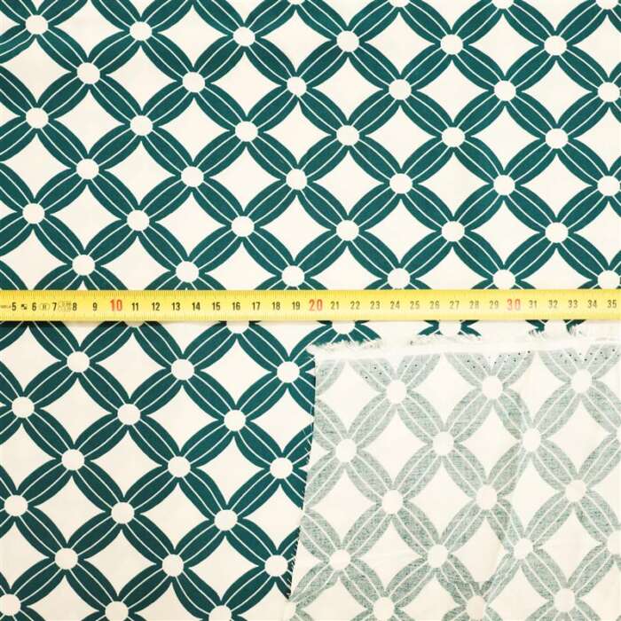 Viskosepopeline Retrogrid | Stoffladen | Weisbrod Stoffe